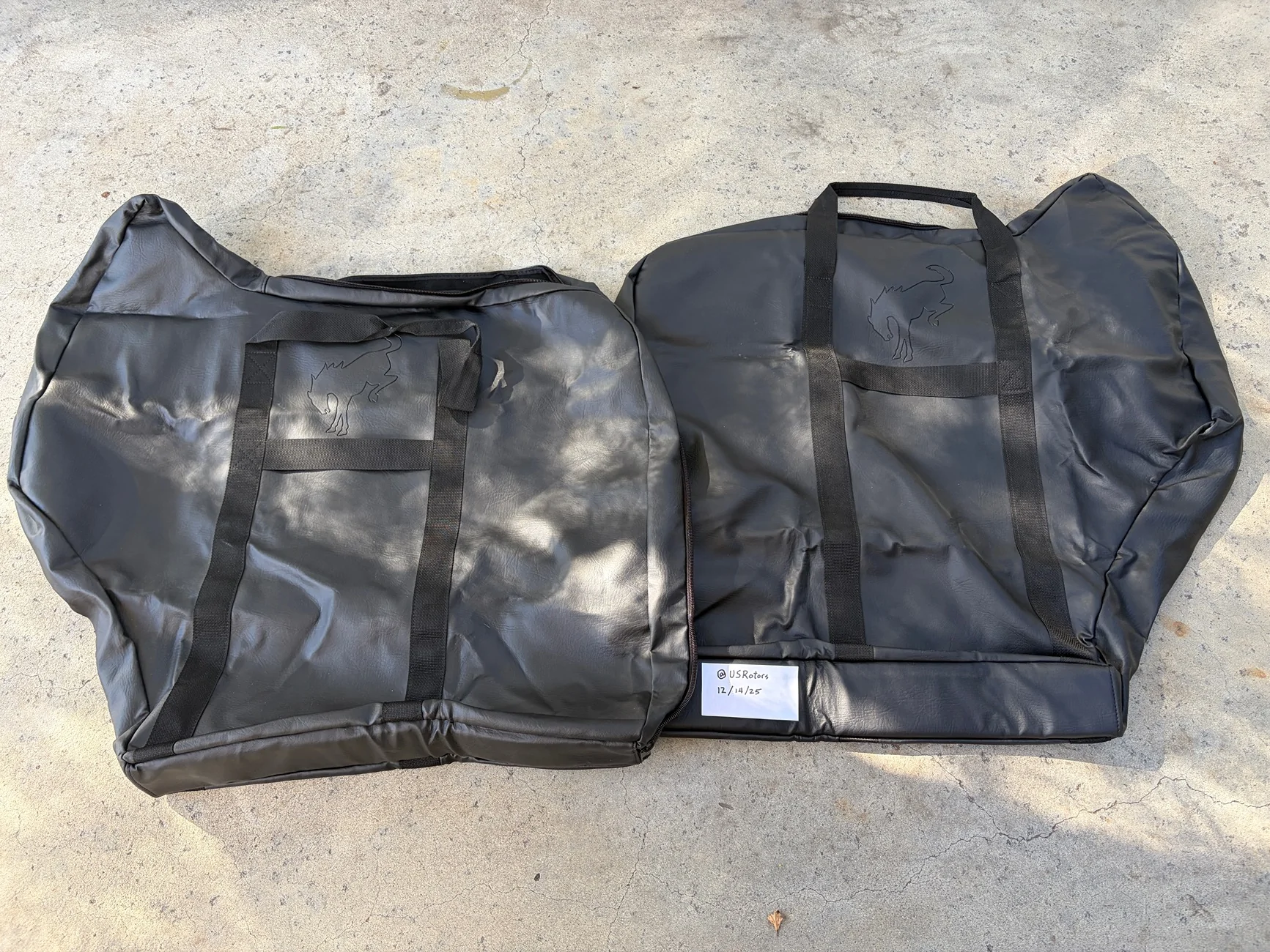 California - 4-door Rear Door Storage Bags $120 | Bronco6G - 2021+ Ford ...