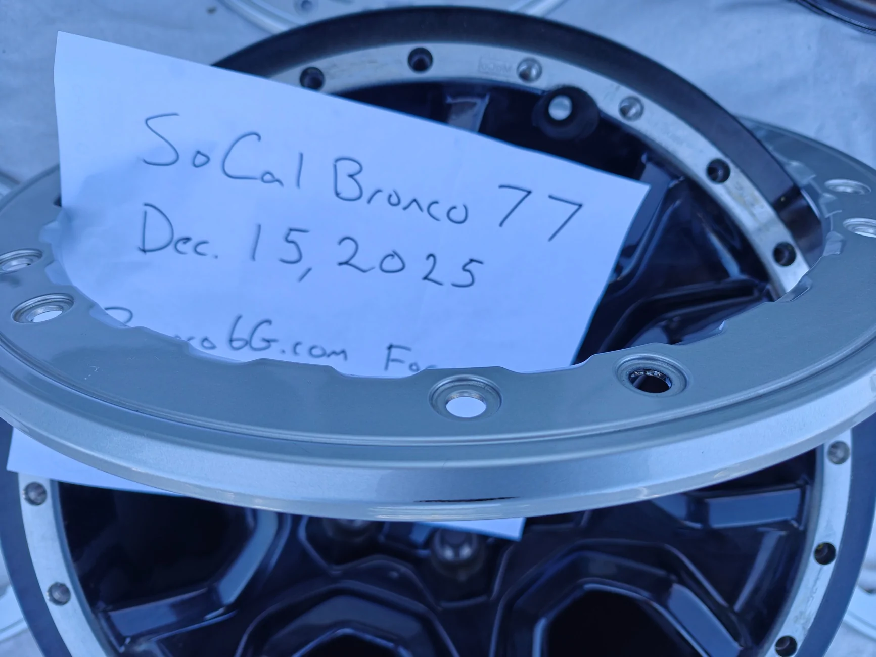 California - FS: 5 Sasquatch Wheels + Beauty Rings + Lugs, Removed at ...