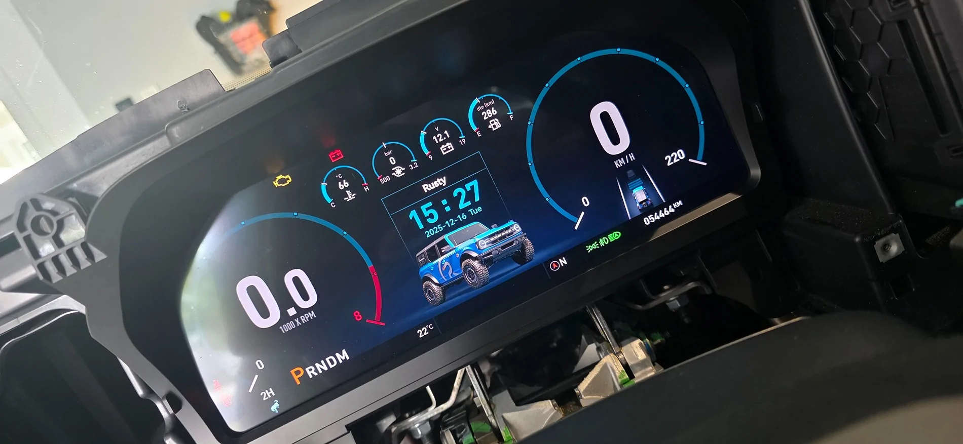 Installed! Caroboter 2025 Digital Gauge Cluster for Bronco 6G | Page 11 ...