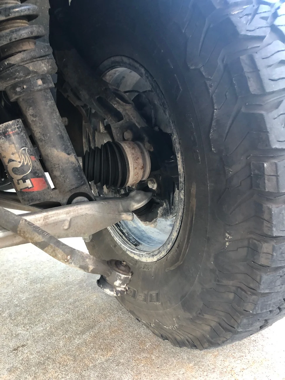Accident - Tie Rod Snapped | Bronco6G - 2021+ Ford Bronco & Bronco ...