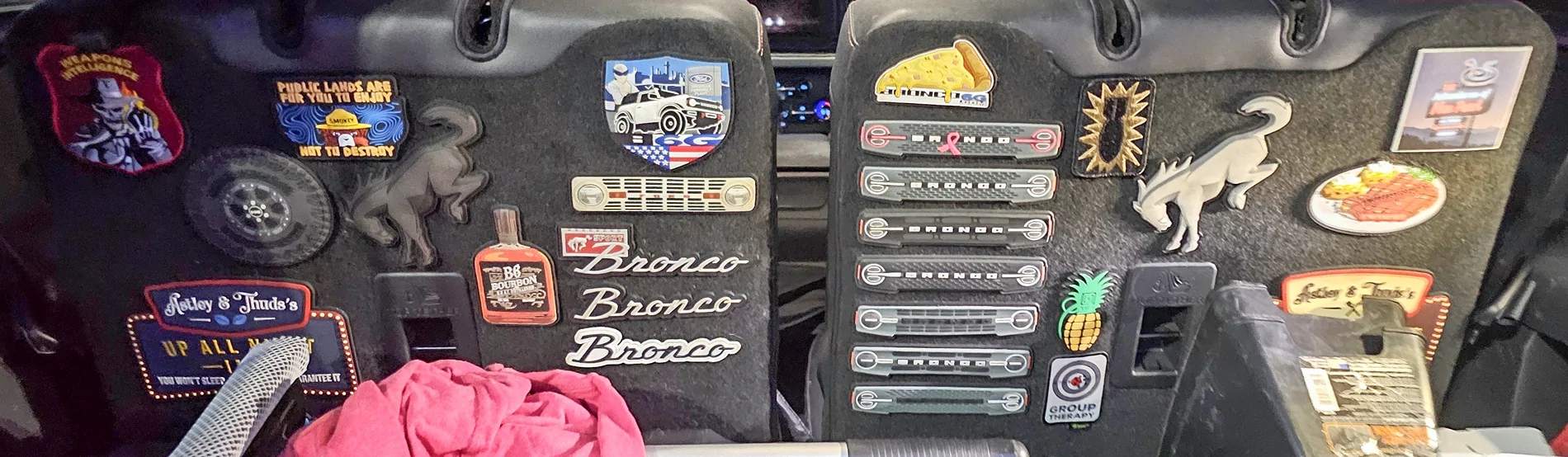 Attaching Trail Patches to Interior of Painted Hard Top | Bronco6G ...