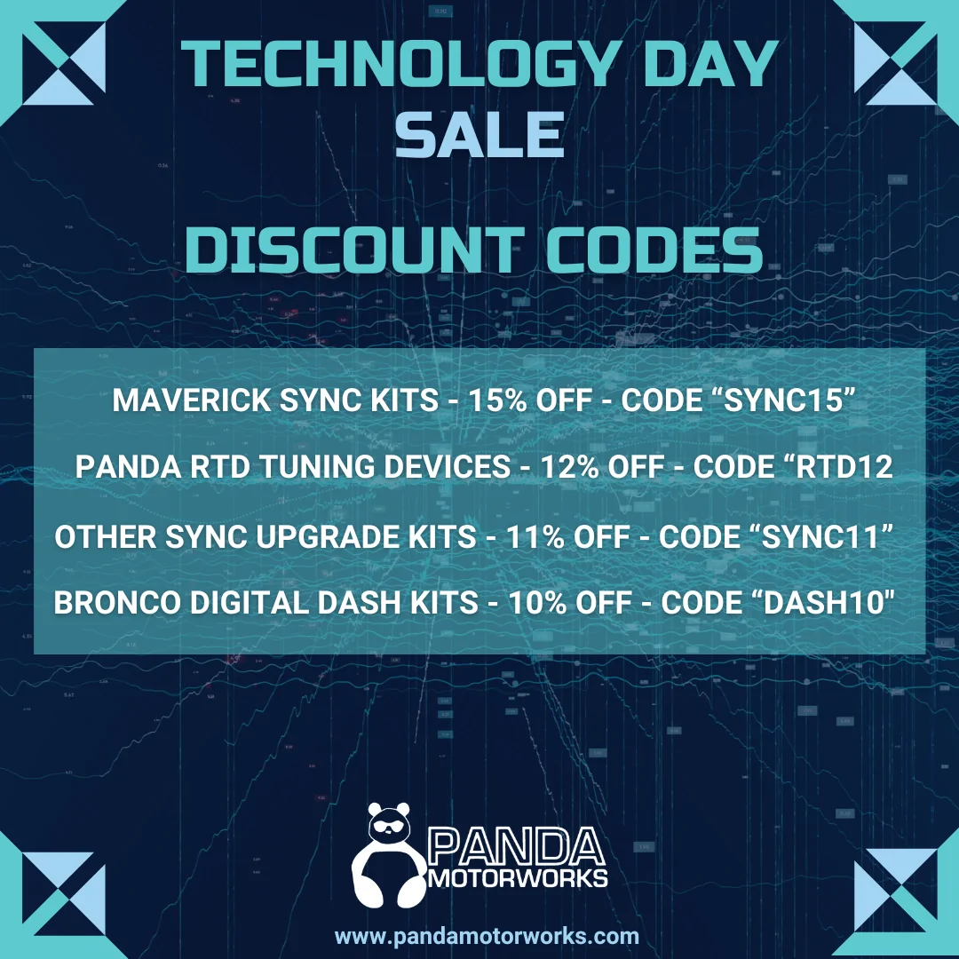 Technology Day Flash Sale! Digital Dash Kits & RTD Devices | Bronco6G ...