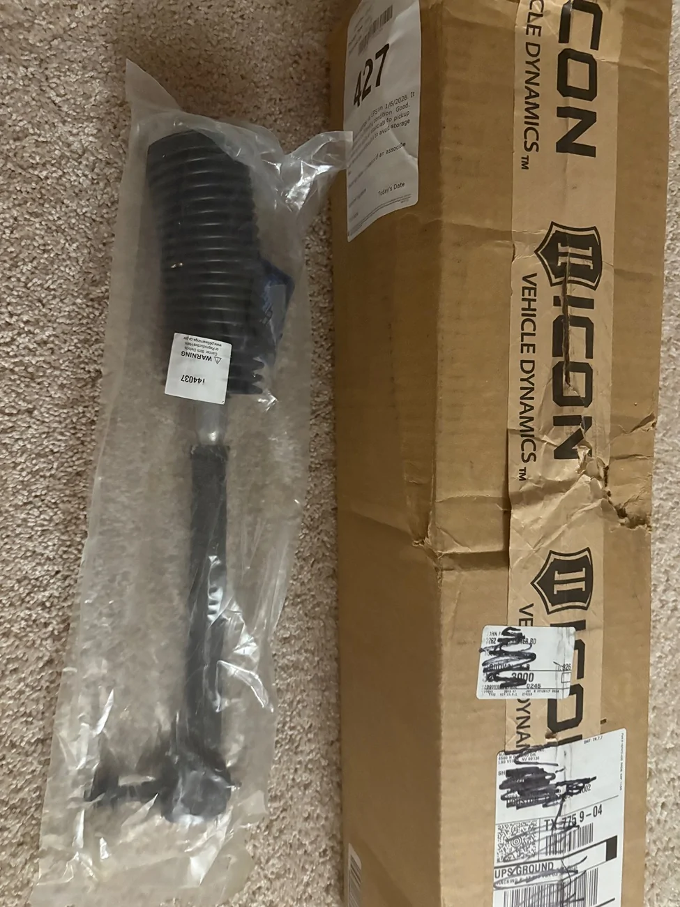 Texas - ICON pass side XD tie rod 21-23 Bronco | Bronco6G - 2021+ Ford ...