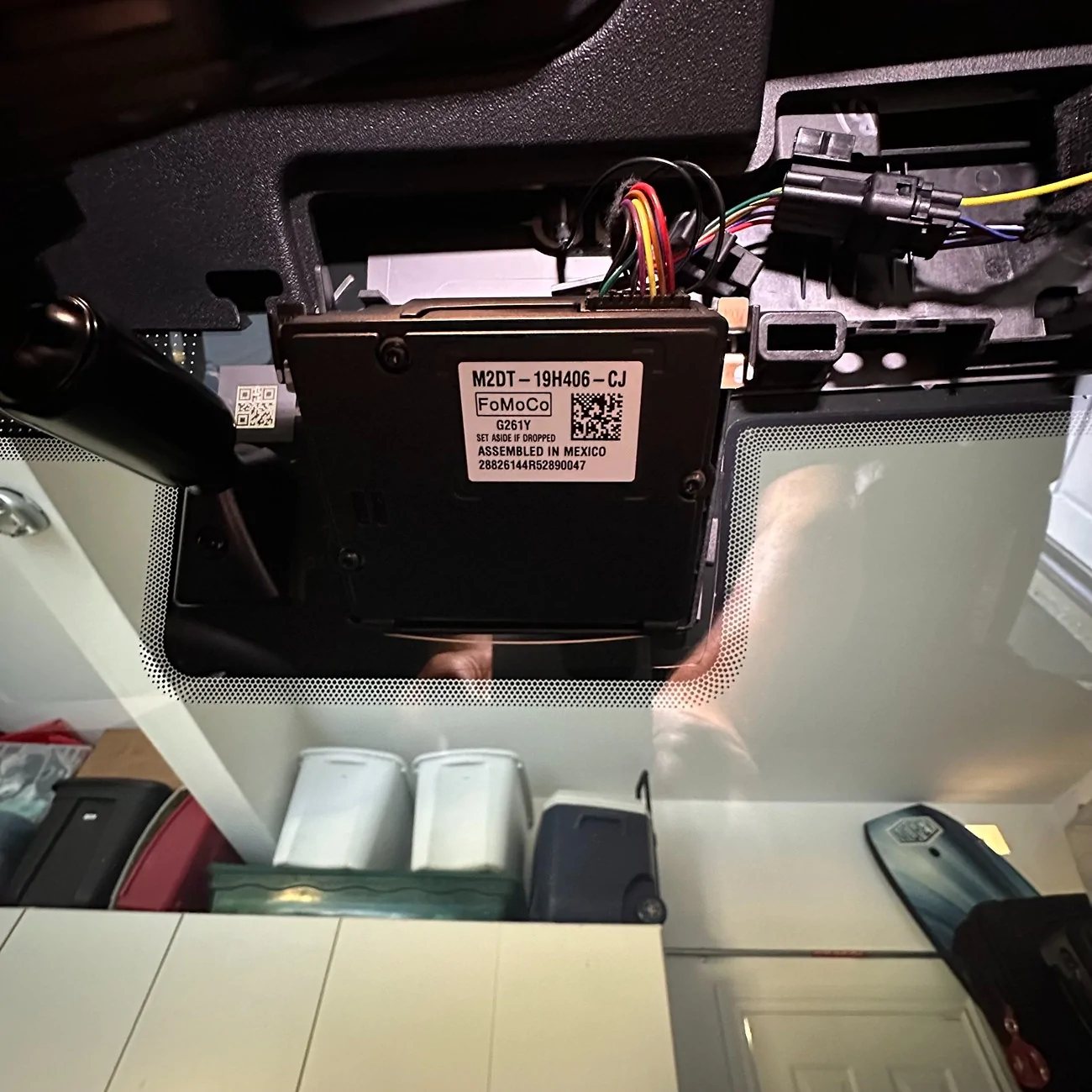 Wolfbox dashcam on 2025 Heritage--Tapping Into OE Camera Because There ...