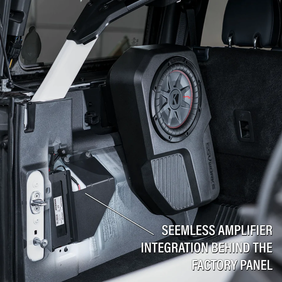 2021-2026 Ford Bronco 4-Door Plug-&-Play Complete 10" Subwoofer Kit ...