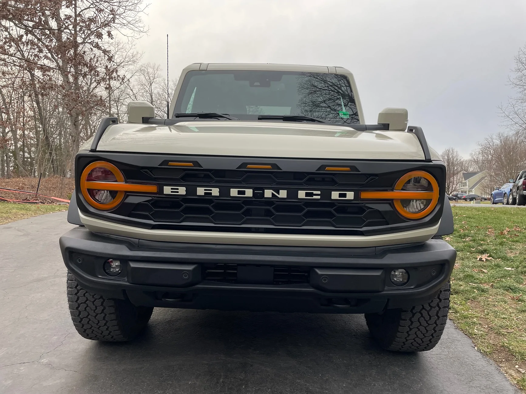 Badlands Orange Domed Grille and Dash Letters Now Available | Bronco6G ...
