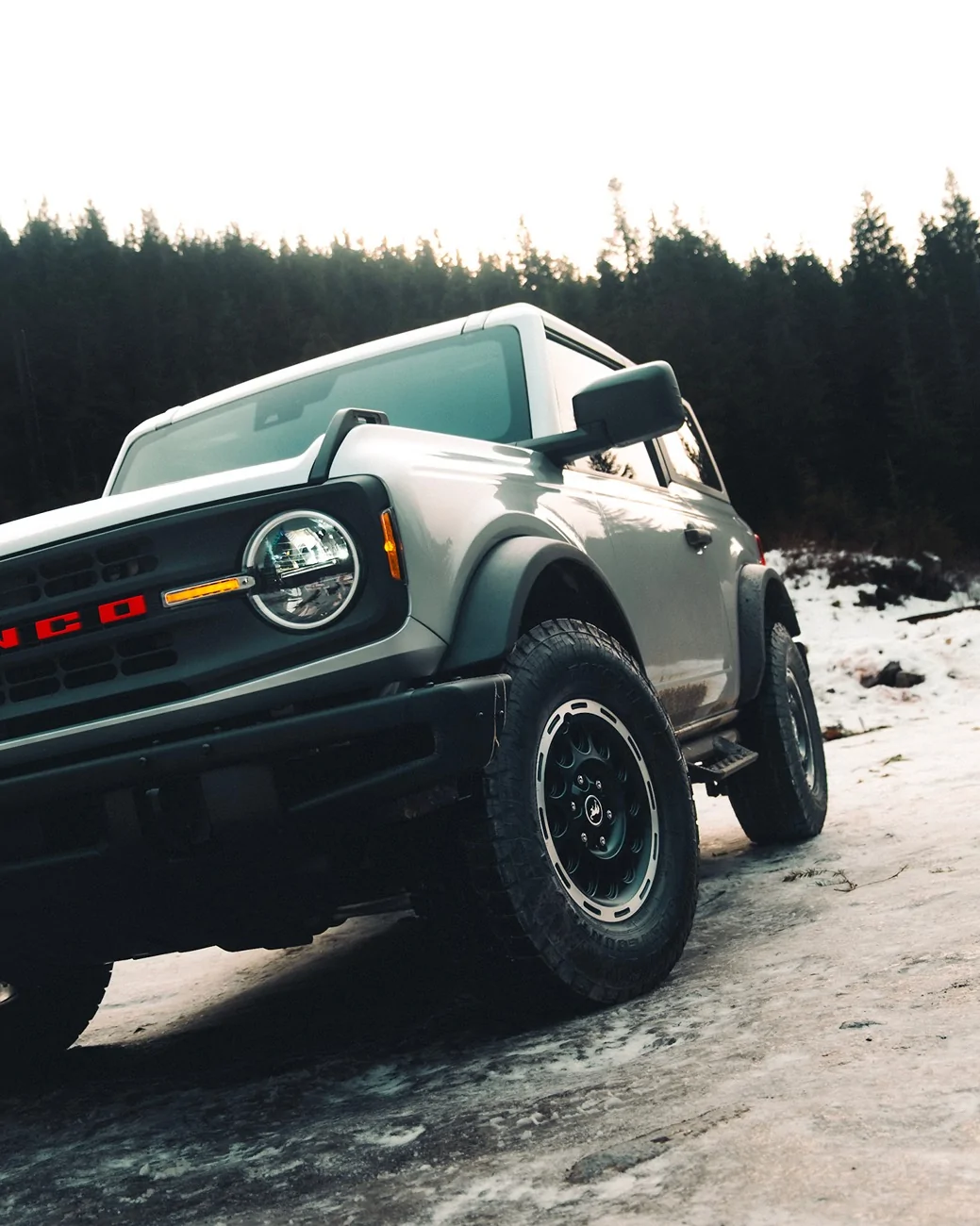 Ford Performance Parts Bronco Silver Wheel Kit 17"x8" (M-1007-P178S ...