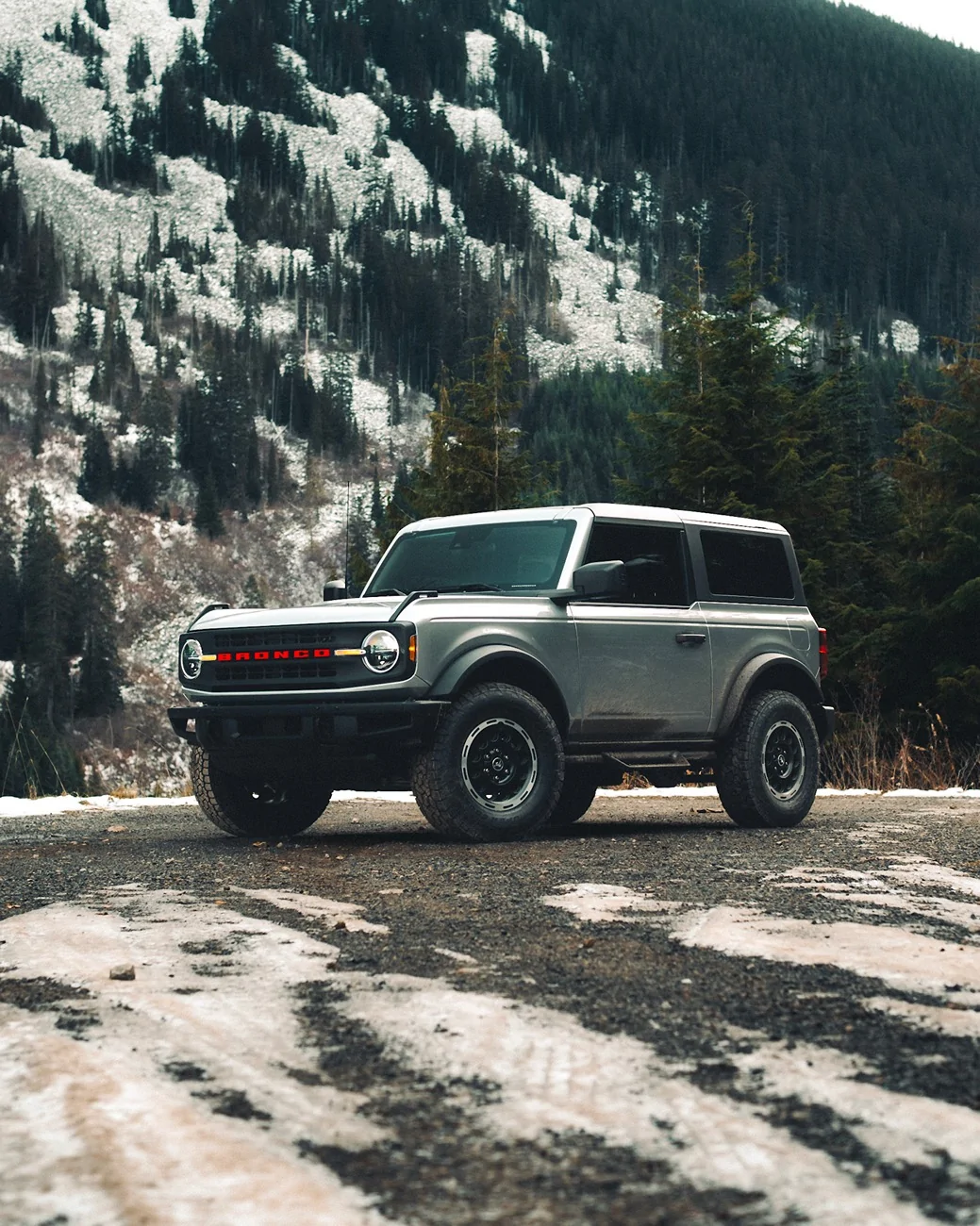 Ford Performance Parts Bronco Silver Wheel Kit 17"x8" (M-1007-P178S ...