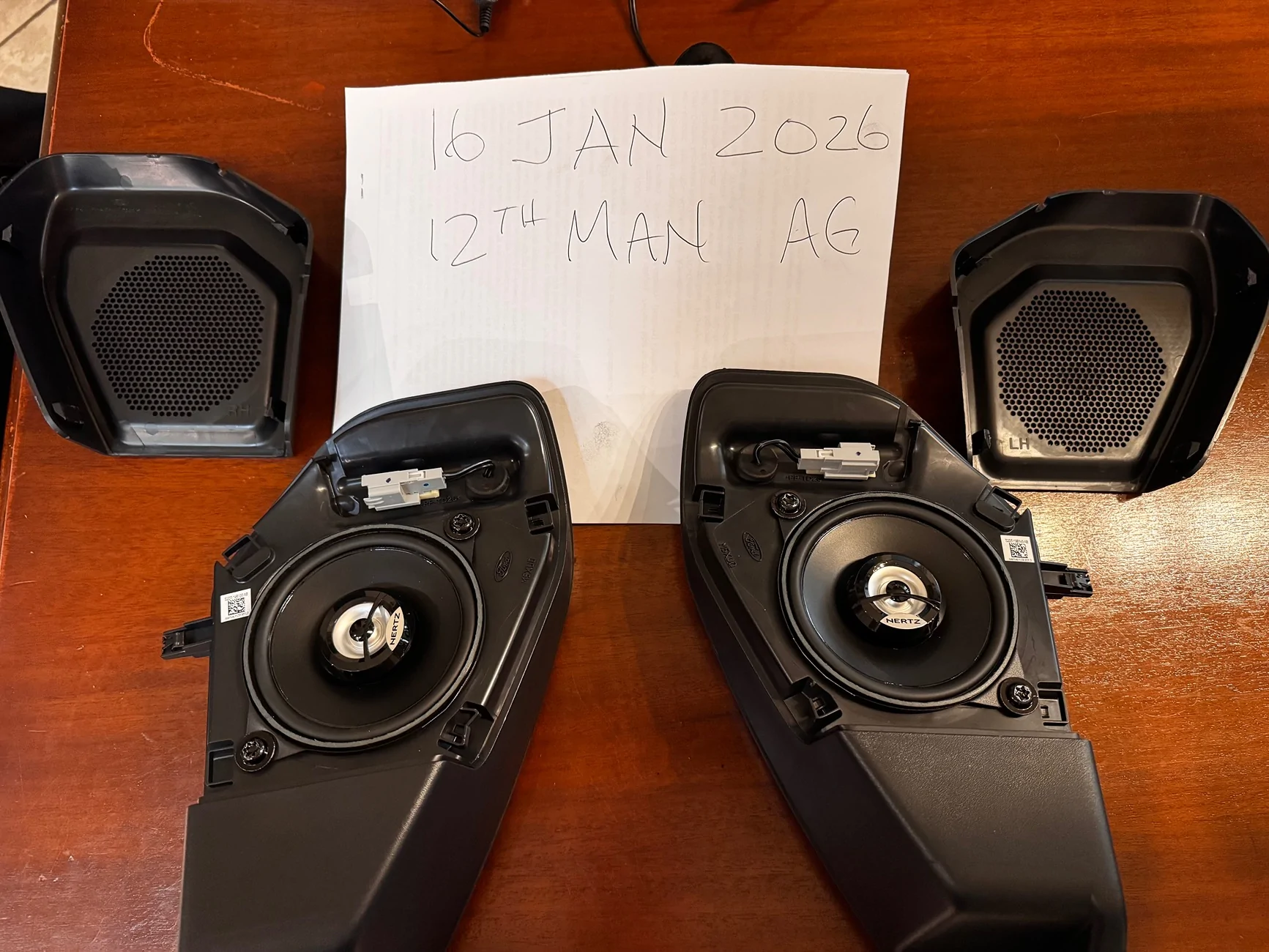 Texas - OEM Speaker Pods with Hertz DCX 100.3 | Bronco6G - 2021+ Ford ...