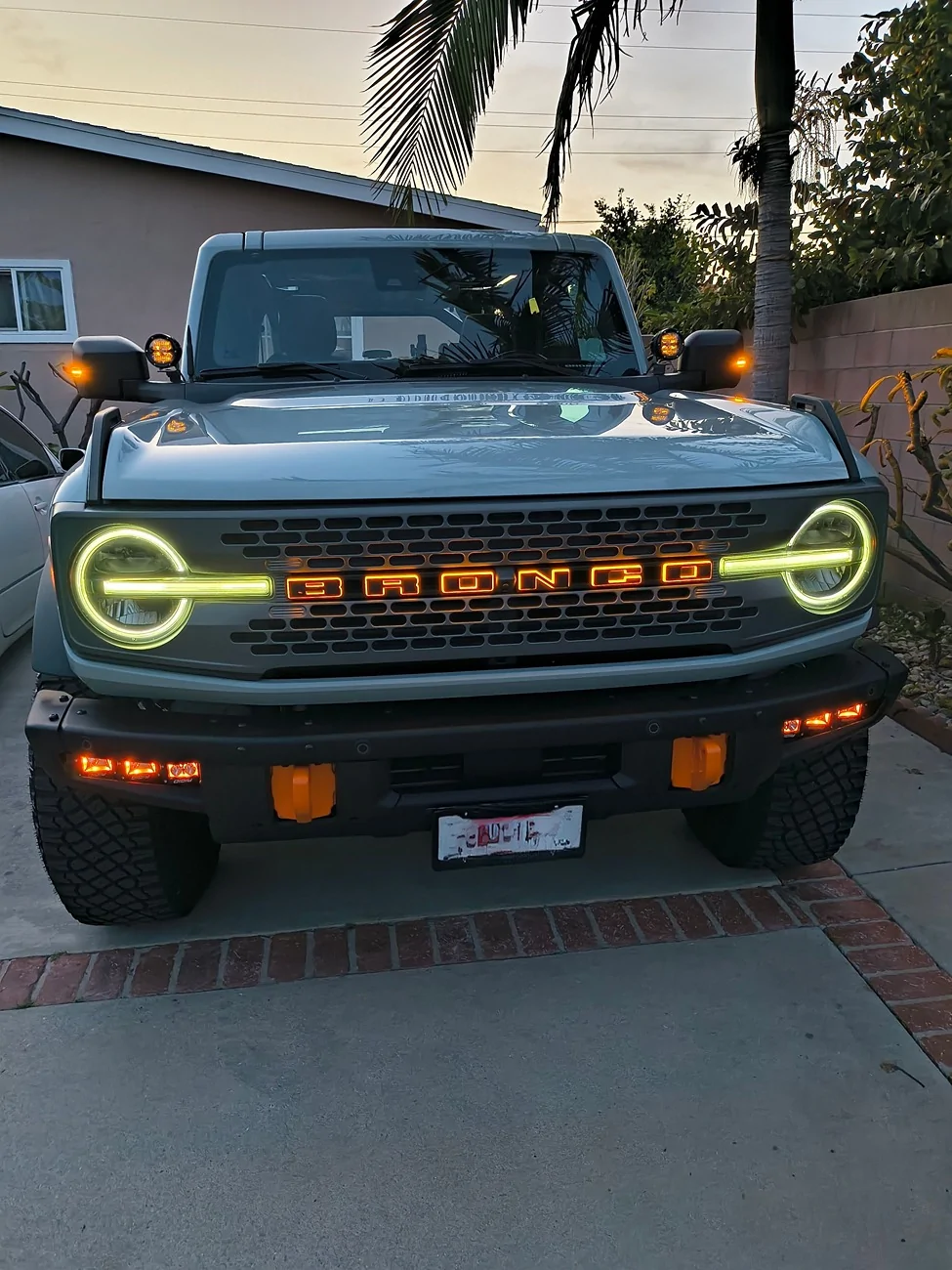 RIGID Fogs & Ditch lights w/amber backlight SPV kits | Bronco6G - 2021 ...