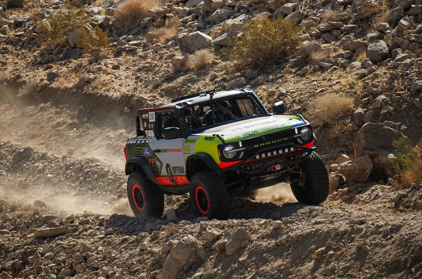 Ford Bronco Race 4600 Class at King of the Hammers KOH Every Man ...