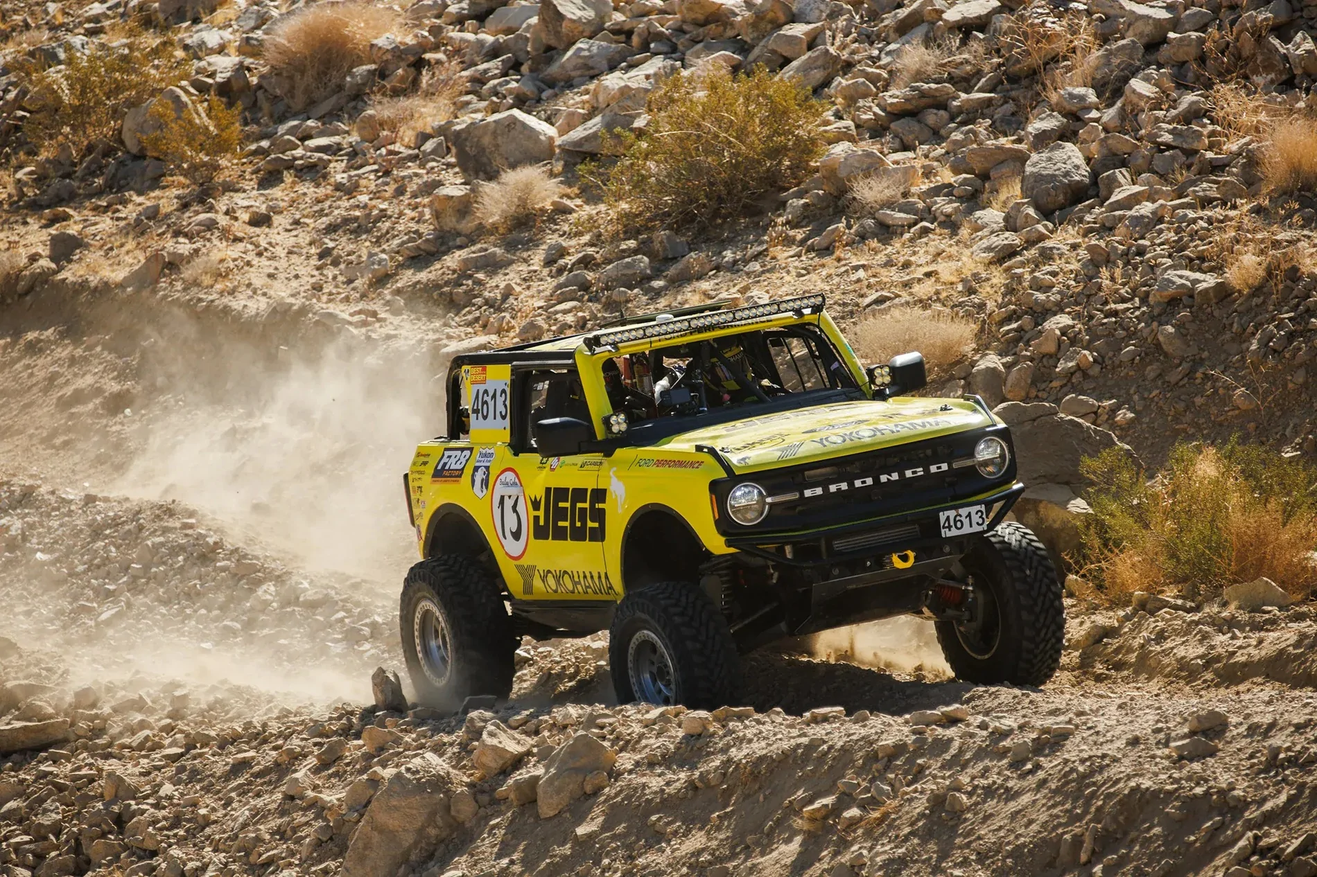 Ford Bronco Race 4600 Class at King of the Hammers KOH Every Man ...