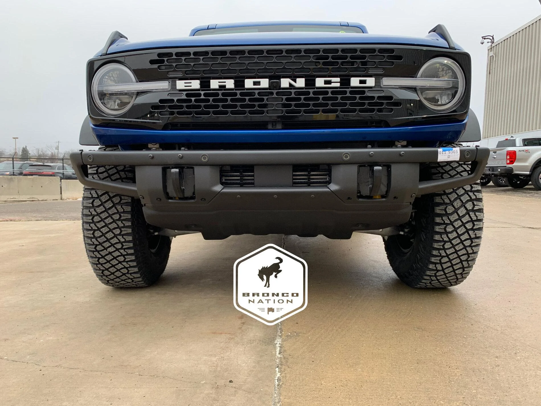 First Edition Bronco in Lightning Blue! w/ Navy Pier interior ...