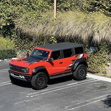 Bronco Raptor factory side graphics -- how to order? | Bronco6G - 2021 ...