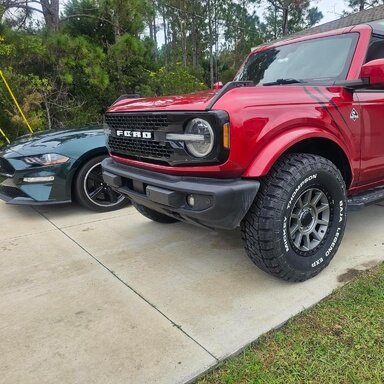 Purchased Ford OEM 2023 Bronco Heritage Grill + Letters! Part # M2DZ ...